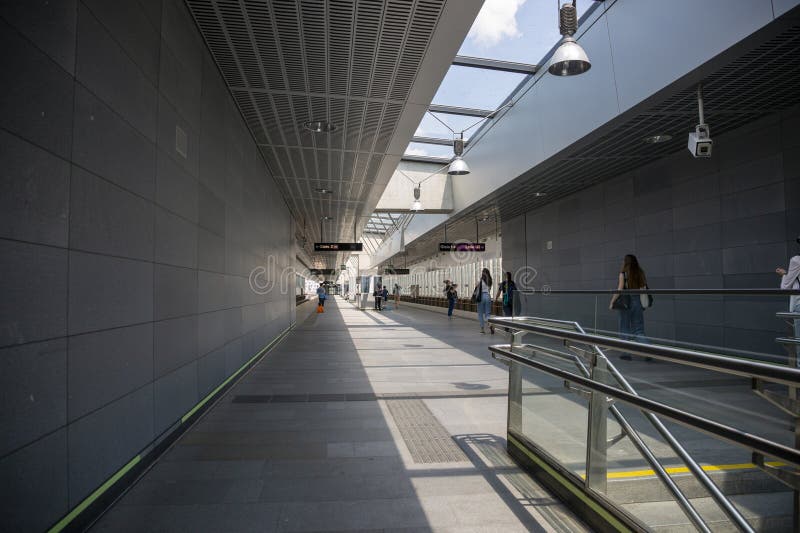 Interior of a Metro Station in Vienna Editorial Image - Image of ...