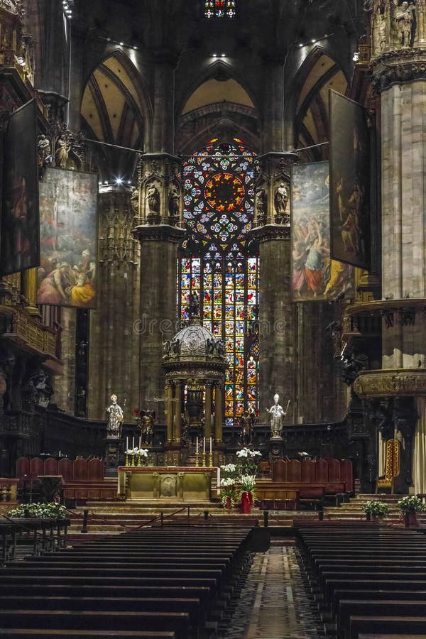 620 Altar Milan Cathedral Stock Photos - Free & Royalty-Free Stock ...