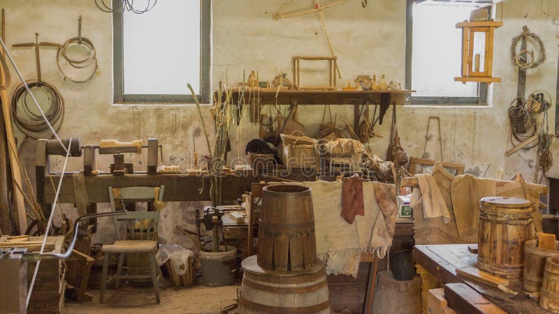 Interior of Mill House in Charleston Stock Photo - Image of room ...