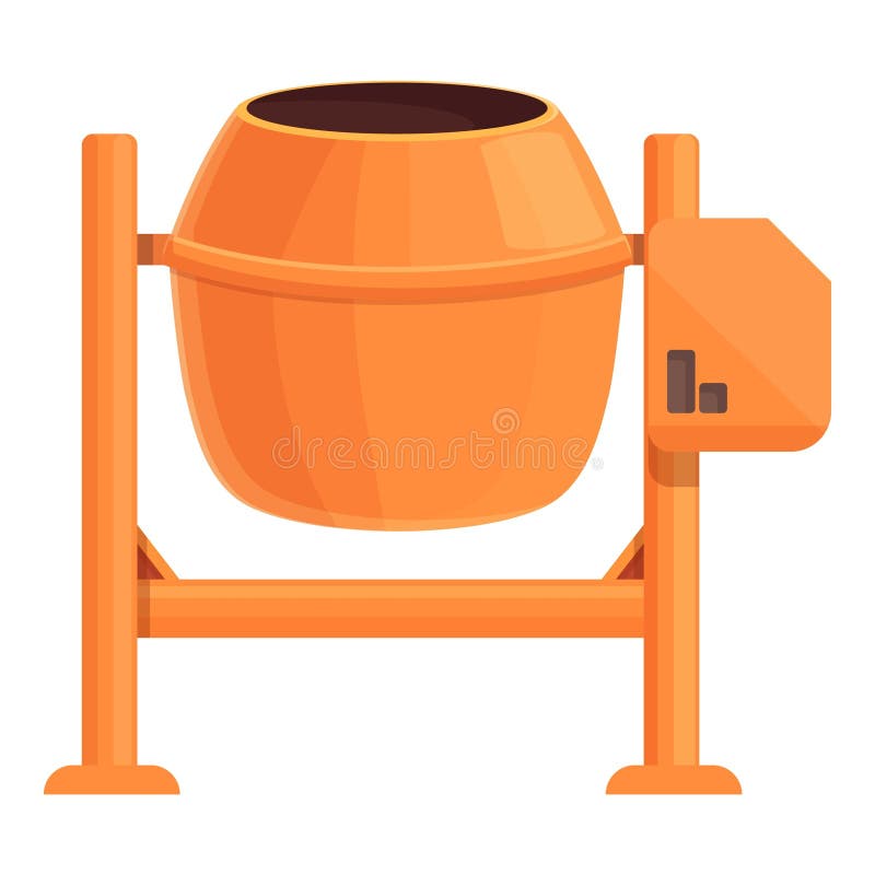 Interior Mixer Icon Cartoon Vector. Build Machine Stock Vector ...