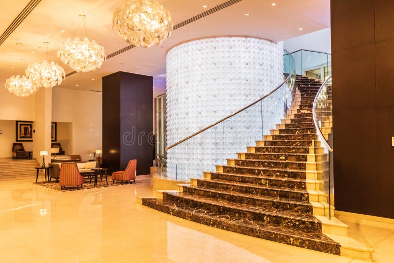 Interior View of a Modern Building in Cairo Editorial Stock Image ...