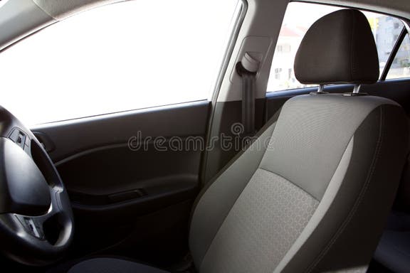 Empty driver seat of car stock photo. Image of vehicle - 92612972