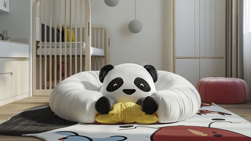 Interior of a Modern Children S Room with a Sofa in the Shape of a ...