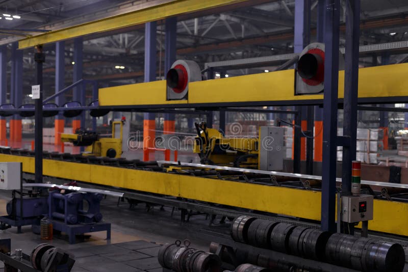 The Interior is Modern Equipment at the Factory, Experimental Equipment. Editorial Image - Image ...