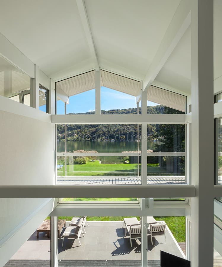 Interior of a modern house stock photo. Image of ceiling - 62196100