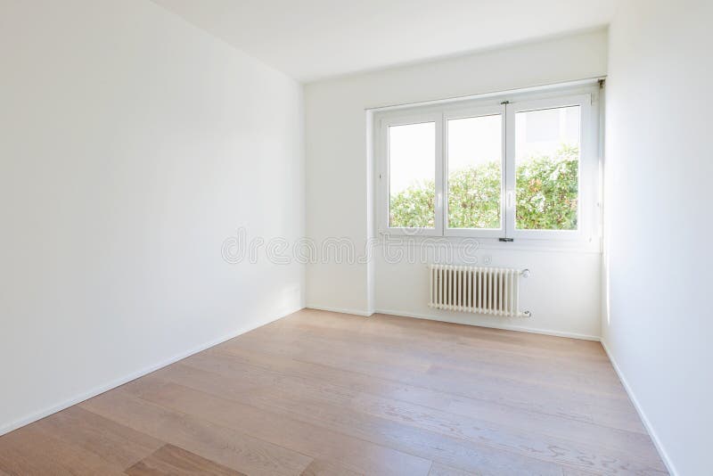 Interior of Empty Apartment. Stock Image - Image of modern, design ...