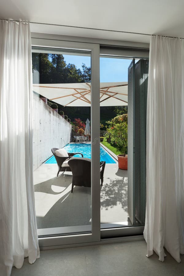 Interior of a Modern House,Â Window Stock Image - Image of room ...