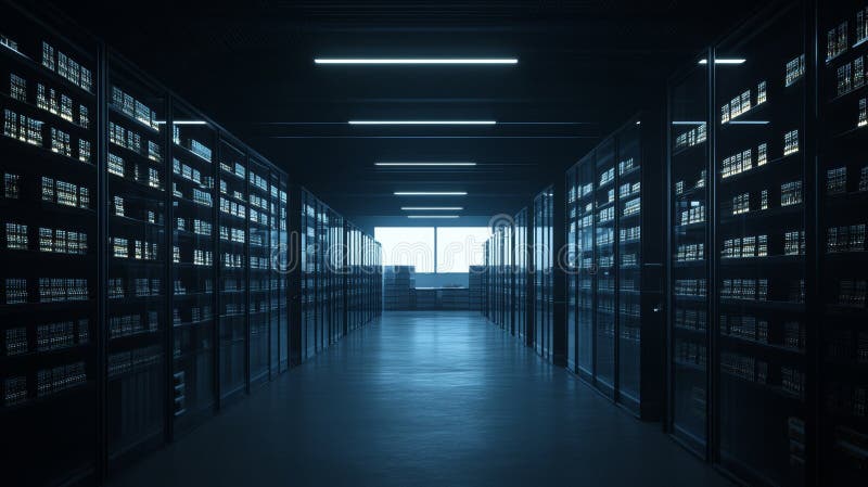 The Interior of a Modern Laboratory Features Sleek Design and Advanced ...