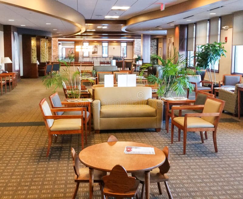 Interior of Modern Office Building Stock Photo - Image of office, area ...