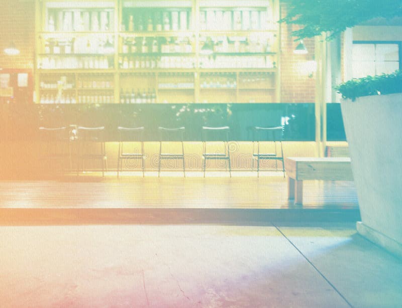 Interior of a Modern Pub or Bar at Night Stock Photo - Image of modern ...