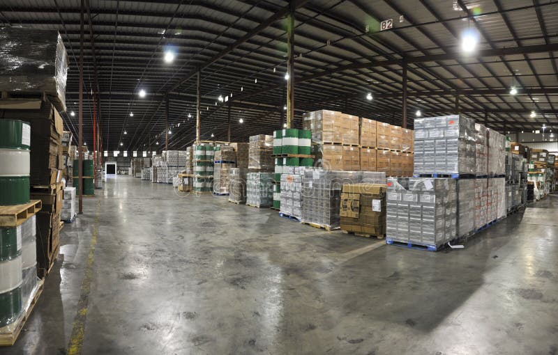 Interior of a Modern Warehouse. Editorial Photo - Image of equipment ...