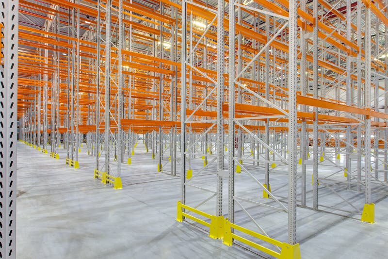 Modern warehouse interior stock image. Image of furniture - 69369941