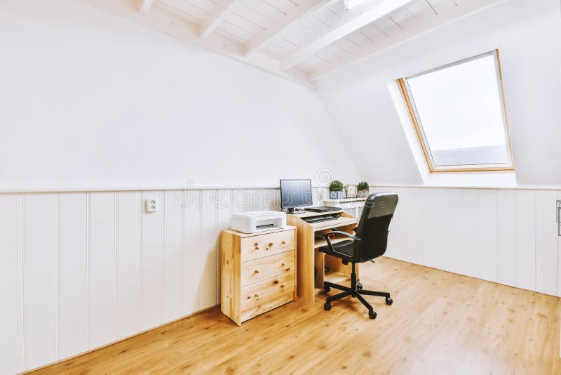 Working Area at the Computer Stock Image - Image of work, comfortable ...