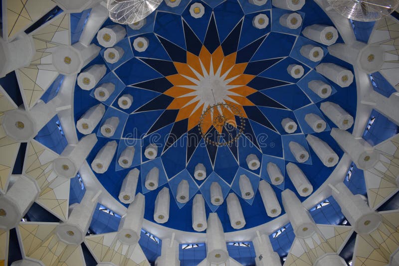 The Interior of the Mosque Seen from the Window Editorial Photography ...
