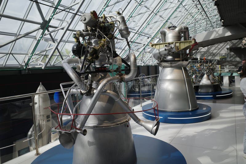 Interior of the Museum of Cosmonautics in Kaluga. Editorial Stock Photo ...