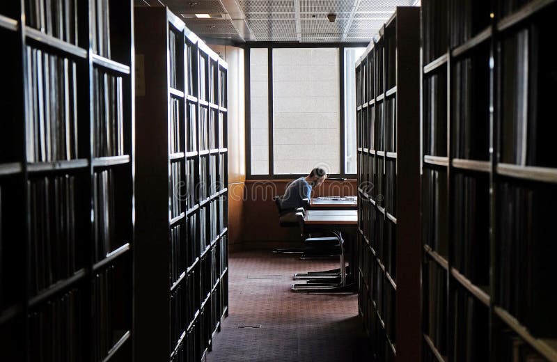 Interior of the National and University Library in Zagreb Editorial ...