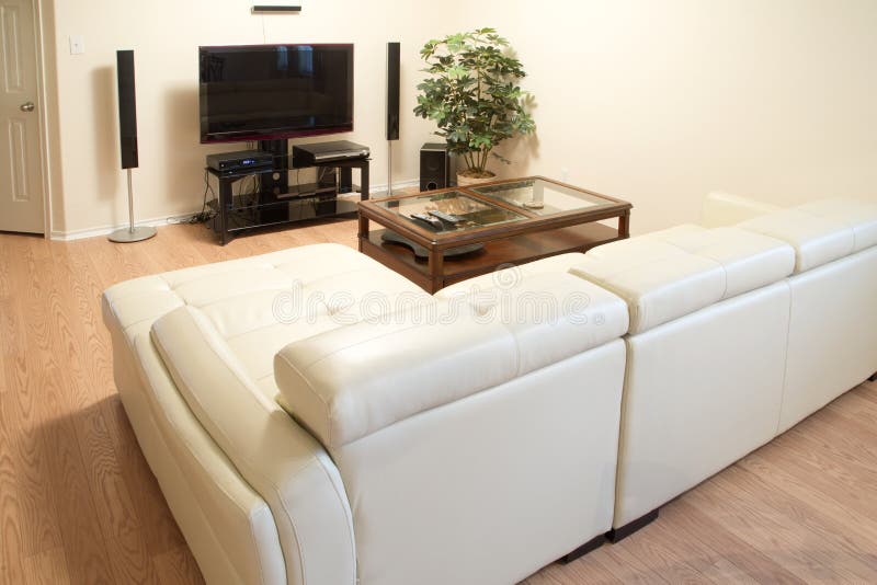 Interior of a Nice Living Room Stock Photo - Image of indoor, table ...