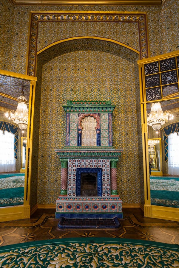 Interior of Nurullabai Palace in Khiva, Uzbekistan Editorial ...