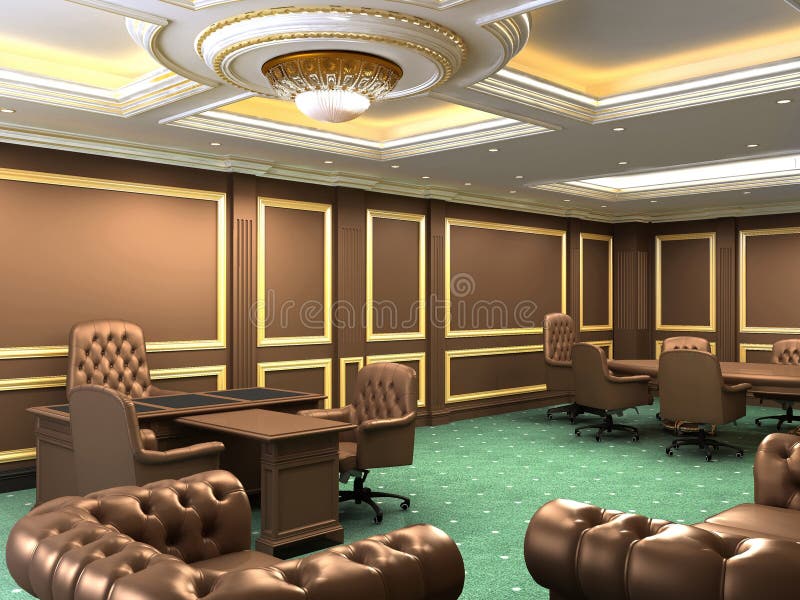 Office space stock illustration. Illustration of indoor - 31146773