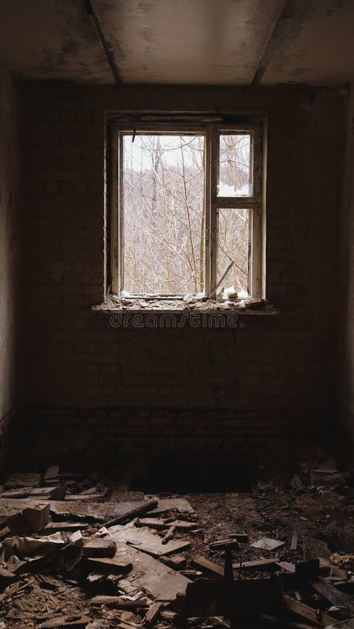 Interior of an Old, Abandoned Building Stock Photo - Image of ...