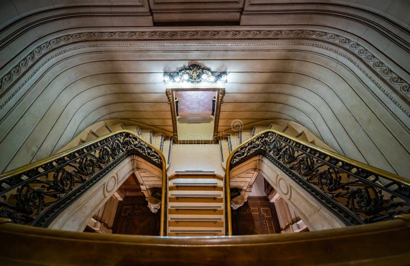 The Interior of the Old Castle Stock Image - Image of building, latin ...