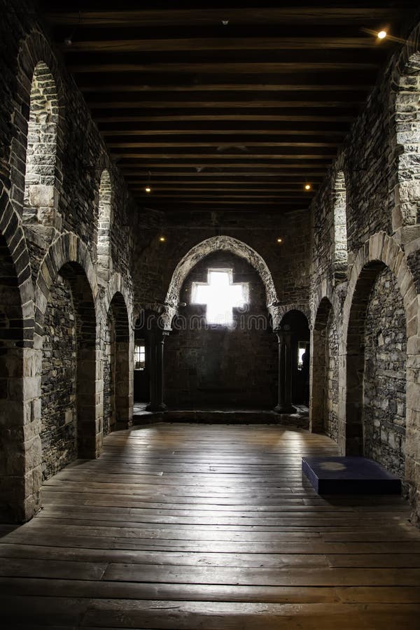 Interior of an Old Historic Building Stock Image - Image of castle ...