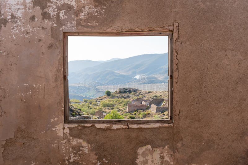 Interior of an Old House of a Mining Complex Stock Image - Image of ...