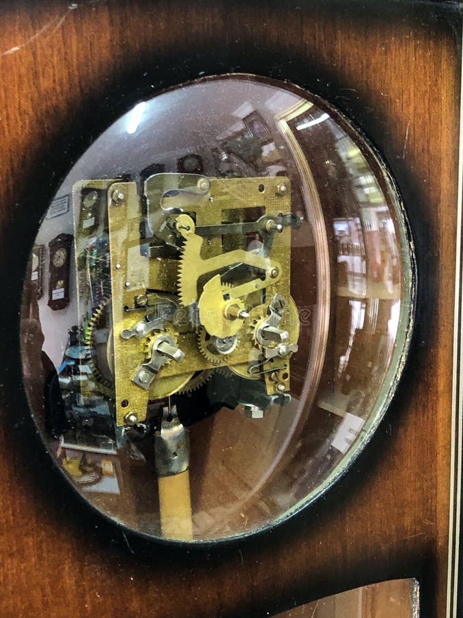 The Interior of the Old Model Wall Clock is from Vintage Times. for ...