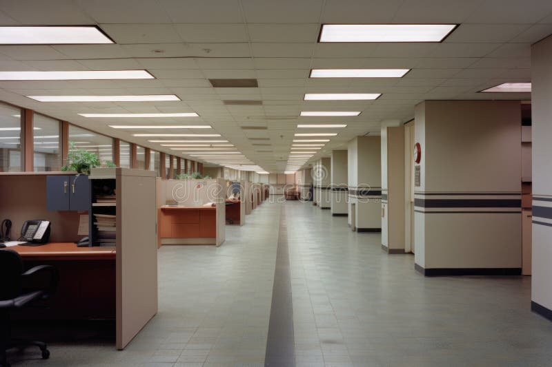 Interior of the Old Police Station Stock Illustration - Illustration of ...