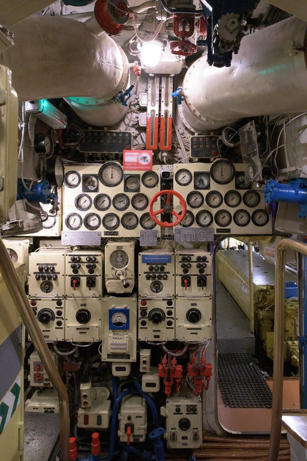 Interior of Old Russian Soviet Submarine Editorial Image - Image of ...