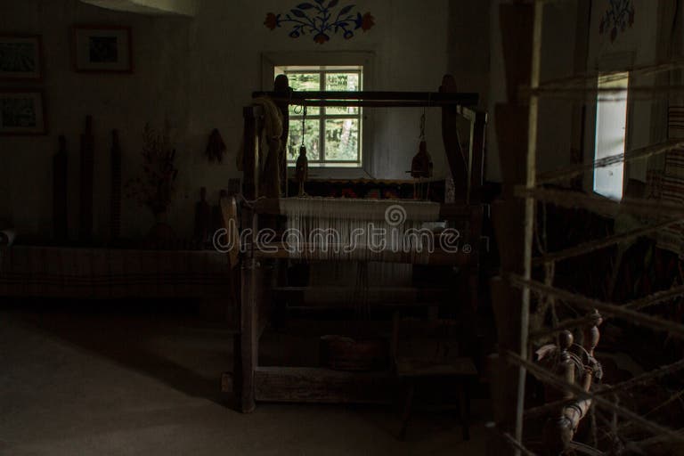 Interior of an Old Slavic House Editorial Photography - Image of ...