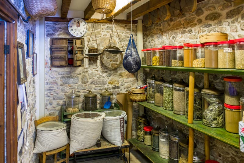 The Interior of an Old Spice Shop. Editorial Photo - Image of culture ...