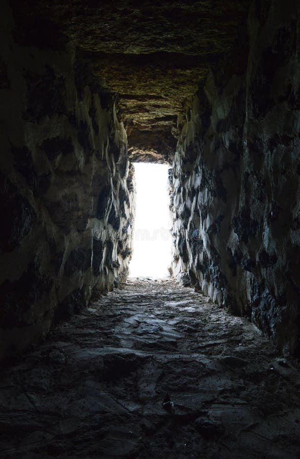 Interior of the Old Stone Fort on the Hill Stock Photo - Image of ...