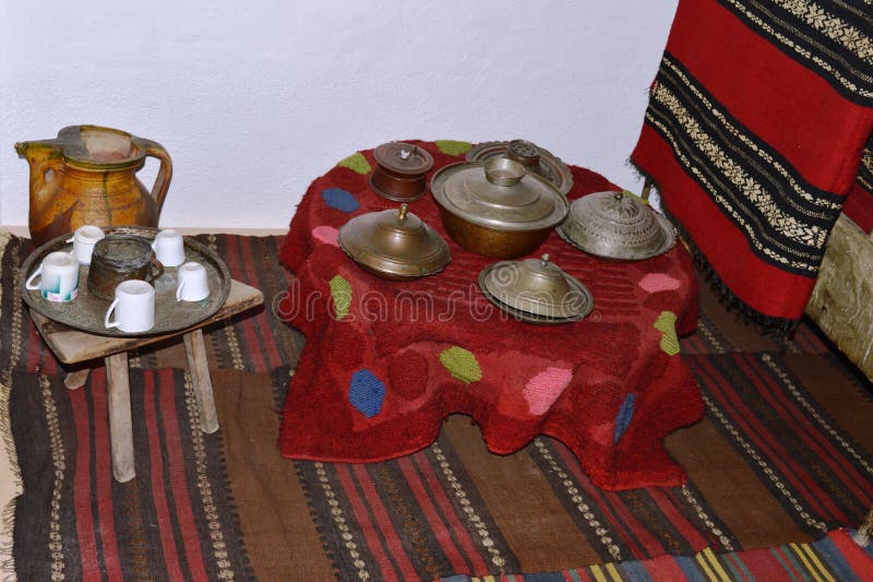 Interior of an Old Traditional House Editorial Stock Photo - Image of ...