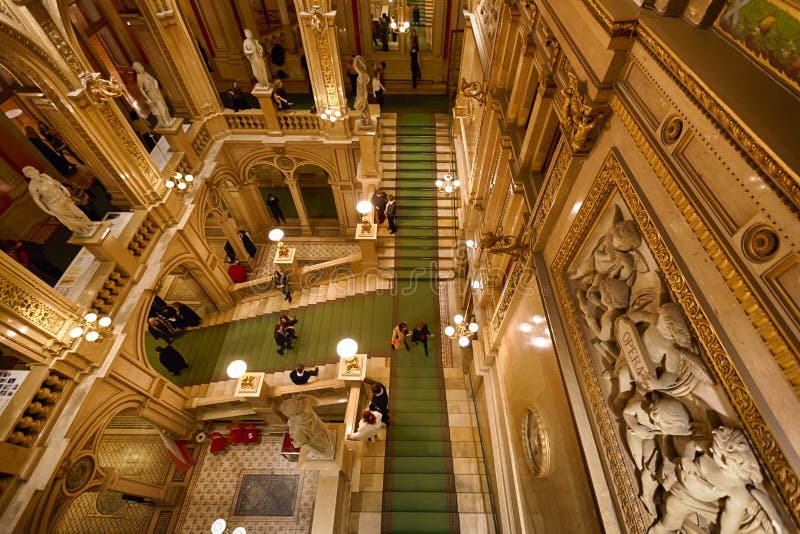 Interior of Opera State House, Vienna Editorial Image - Image of ...