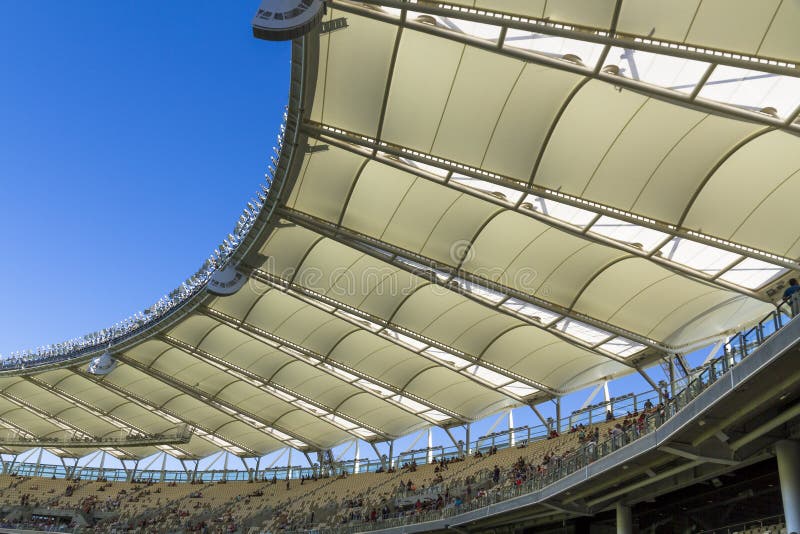 Optus Stadium in Perth editorial image. Image of optus - 108144995
