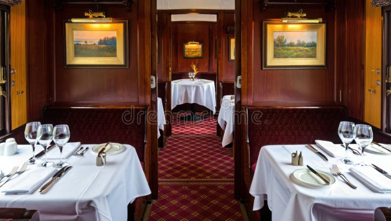 Vintage Train Dining Car Stock Illustrations – 252 Vintage Train Dining Car Stock Illustrations ...
