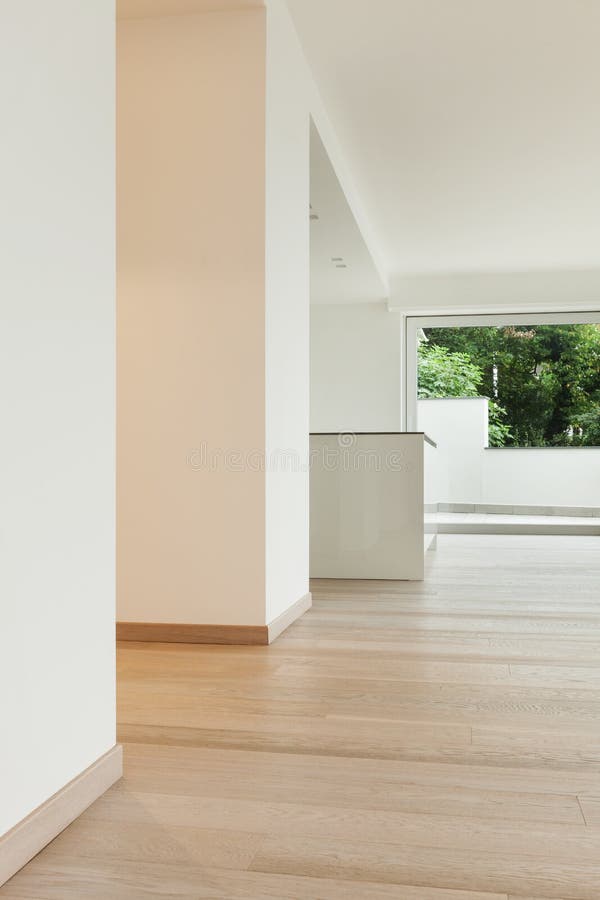 Interior, Penthouse Totally Empty Stock Photo - Image of inside, open ...