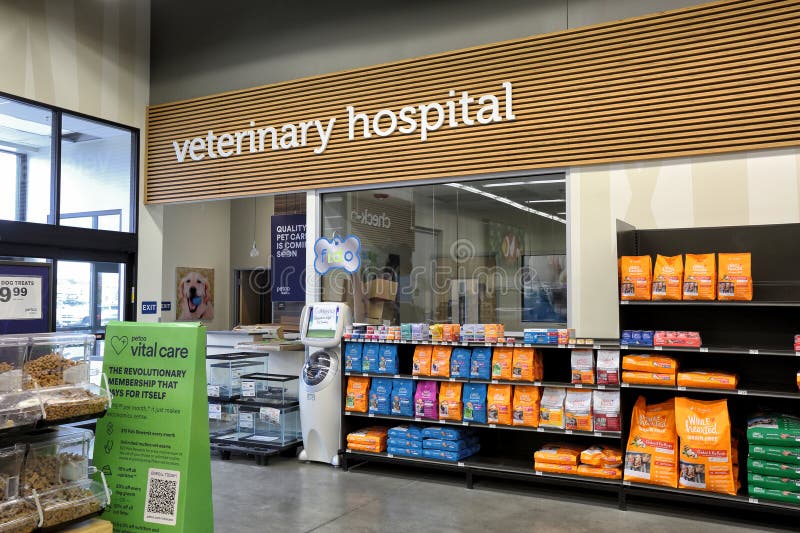 Interior of a Petco Branded Pet Store. Editorial Image - Image of ...