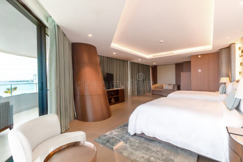 Interior Photography, Modern Hotel Room, in Modern Style, Interior ...