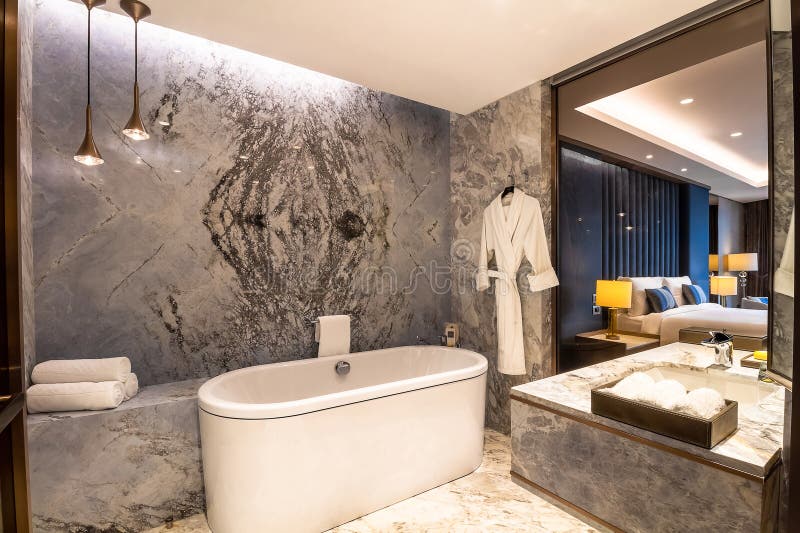 Interior Photography, Modern Hotel Room, in Modern Style, Interior ...