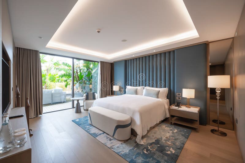 Interior Photography, Modern Hotel Room, in Modern Style, Interior ...