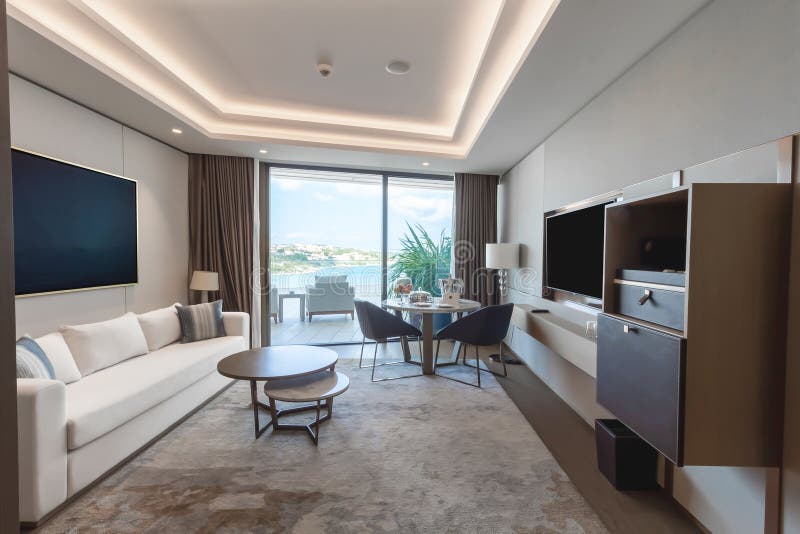 Interior Photography, Modern Hotel Room, in Modern Style, Interior ...