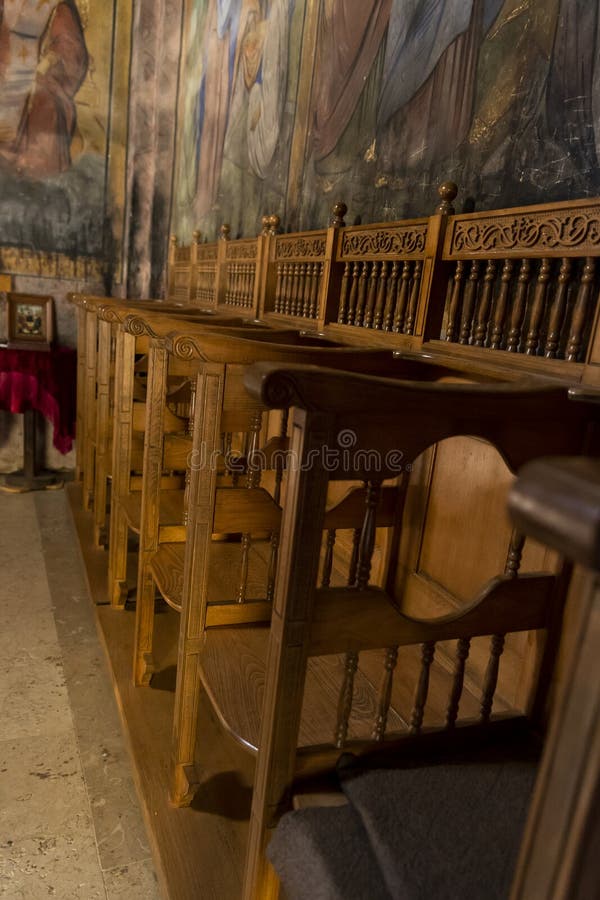 Interior of Raca Monastery in Serbia Editorial Image - Image of ...