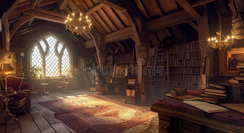 This Interior Radiates an Ambiance of Arcane Secrets and Sorcery ...