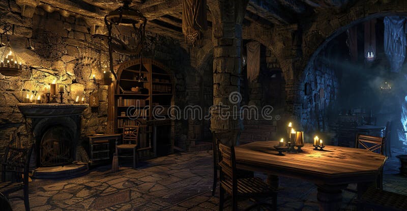 This Interior Radiates an Ambiance of Arcane Secrets and Sorcery ...