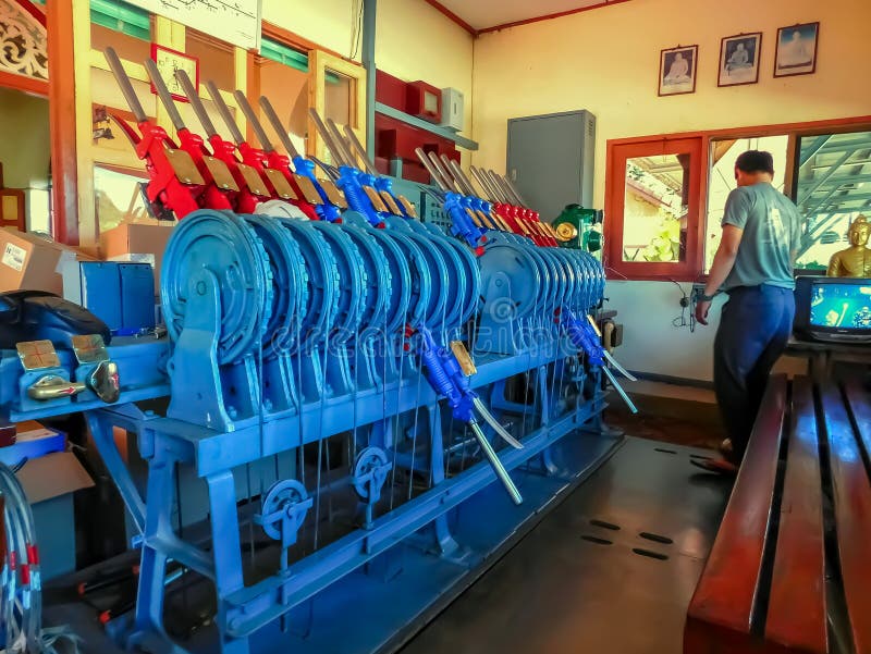 Interior of a Railway Station in Thailand Editorial Image - Image of ...