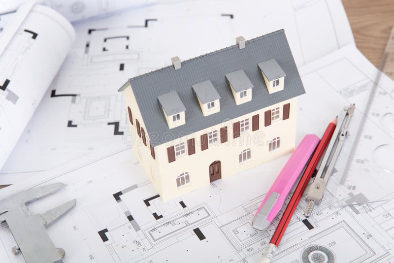 Interior Renderings and Small House Models and Related Tools Stock ...