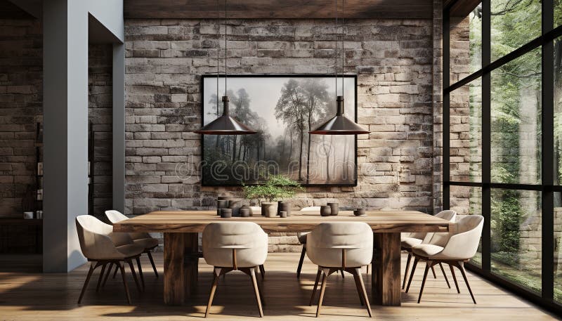 Interior of an House Interior of a Cafe Interior of a Restaurant Stock ...