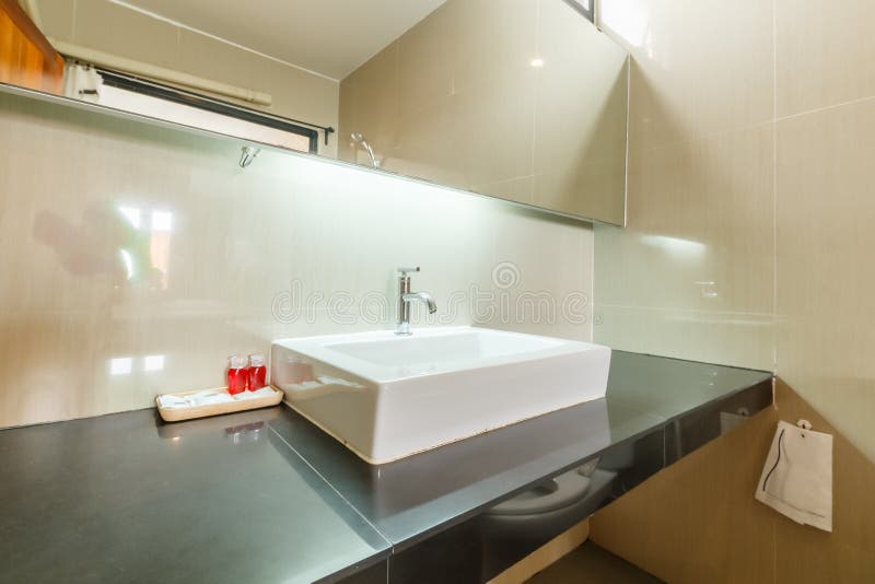 Restroom stock photo. Image of condominium, luxury, holiday - 113494008